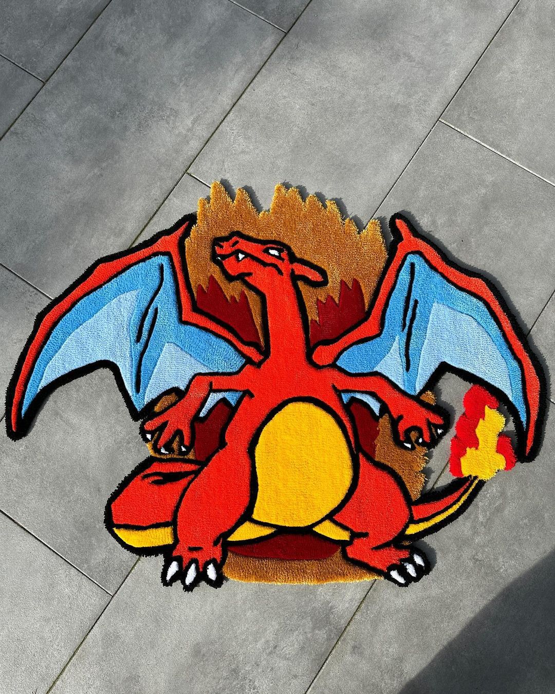 Charizard Pokemon Rug – Kaleen Kari