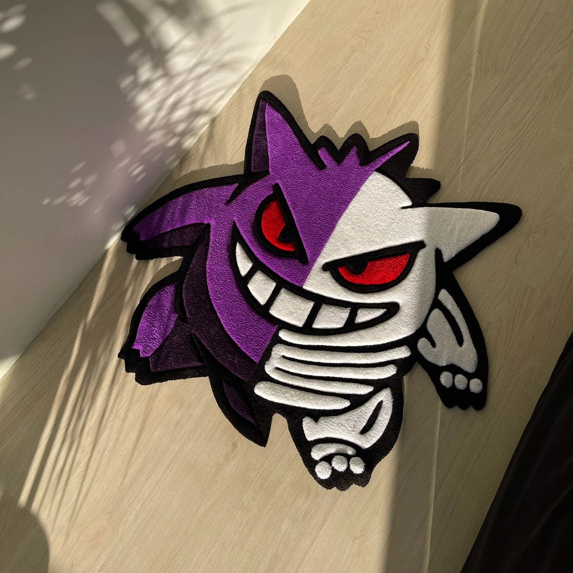 Gengar Skeleton Rug – Kaleen Kari