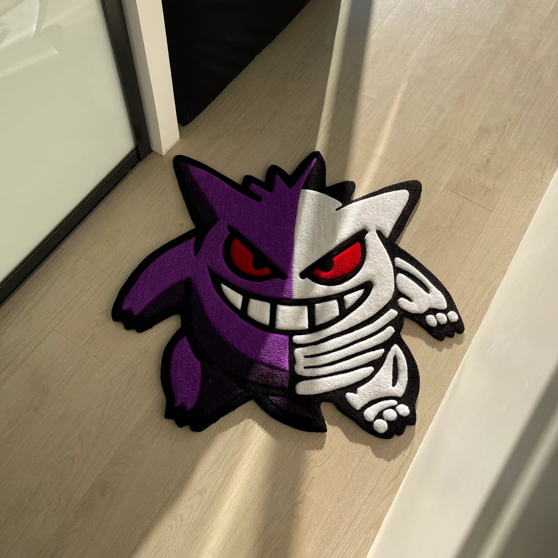 Gengar Skeleton Rug – Kaleen Kari